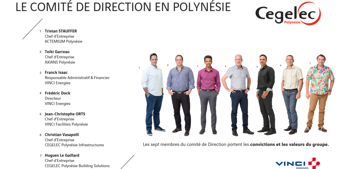 Notre organisation - Cegelec-polynesie